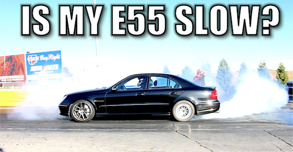 The Mercedes E55 AMG heads to the drag strip to try and run 11s - alt ...