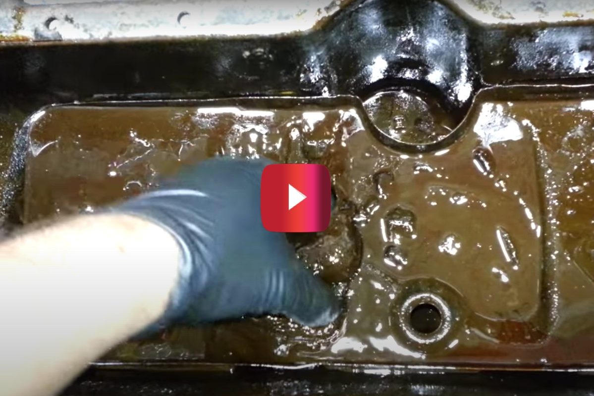 Ford Model A Gets Its 1st Oil Change in 50 Years, and the Oil Pan ...