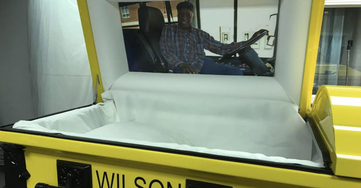 "Legendary" Tennessee Bus Driver Laid to Rest in School Bus Casket ...