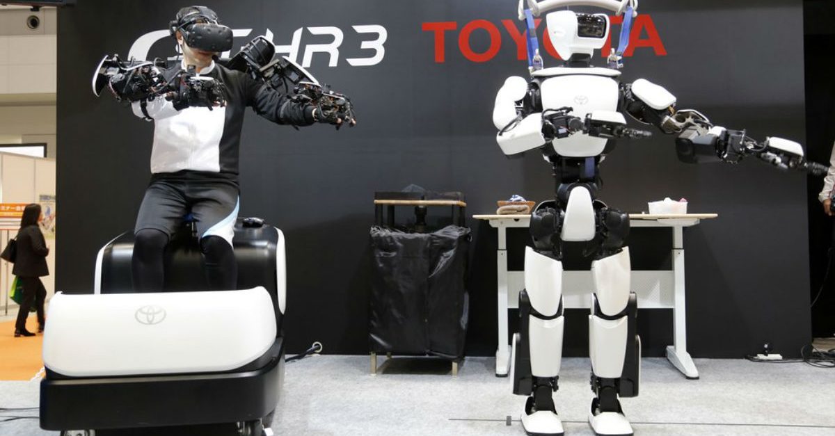 Rise of the Machines? Toyota Unveils Upgraded Humanoid Robot - alt_driver