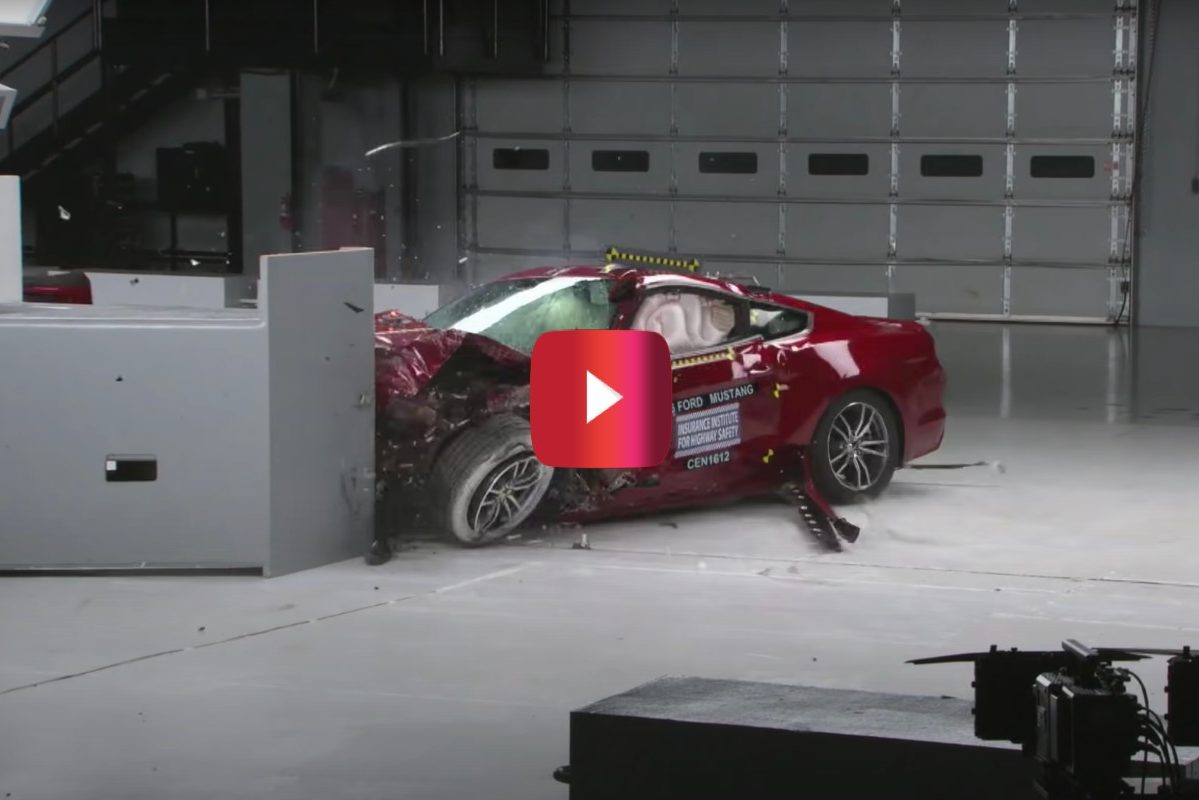 Mustang Beats Camaro and Challenger in Crash Tests - alt_driver