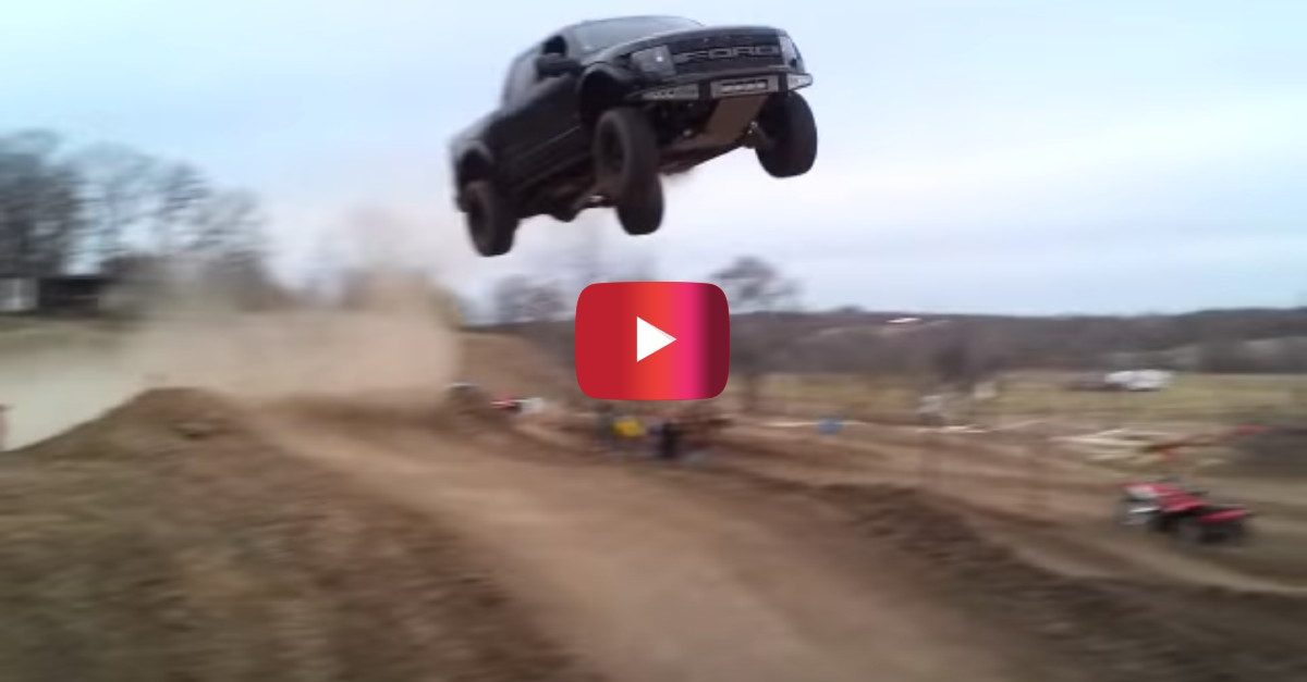 Texas Man Becomes Legend With Ford Raptor Jump - alt_driver