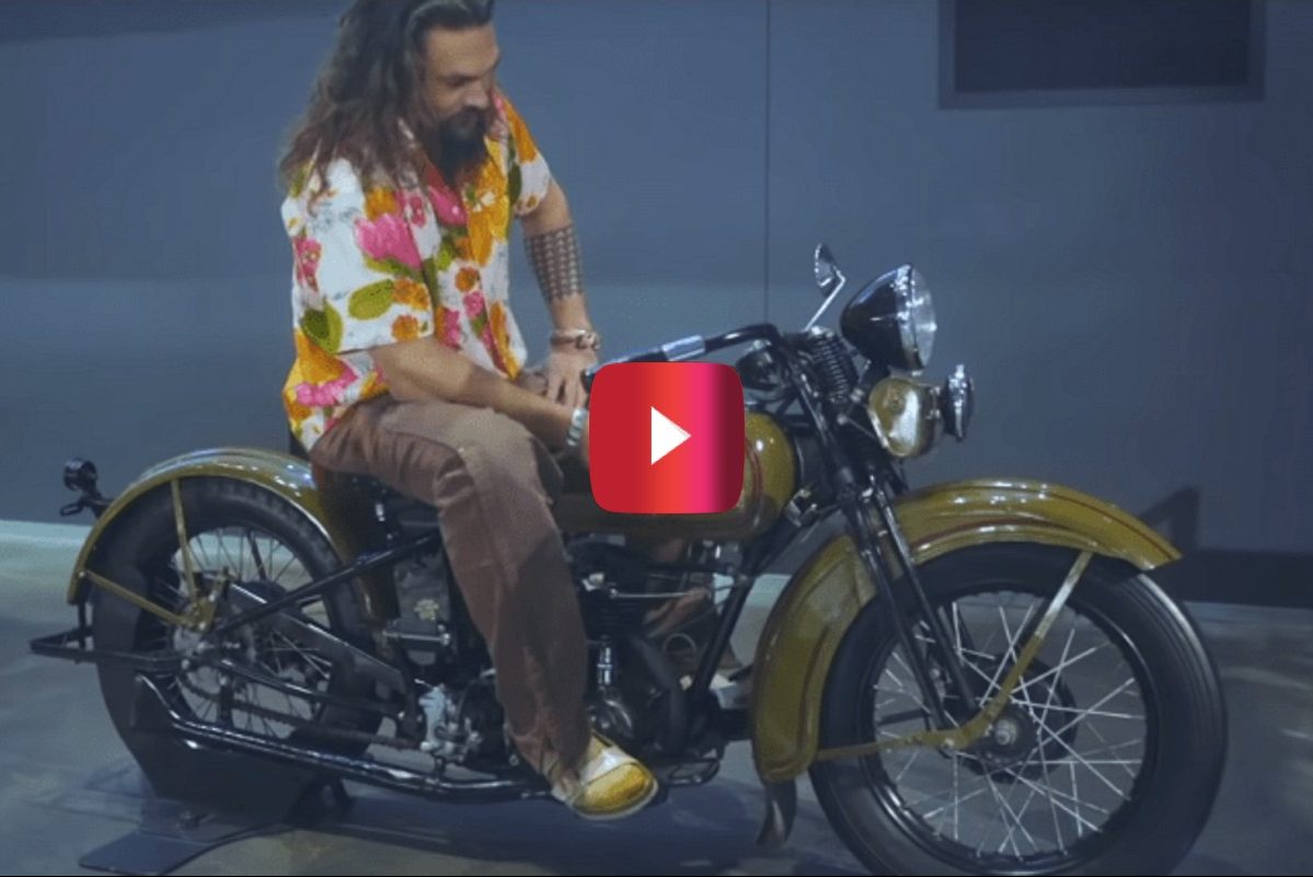 Jason Momoa Lives Every Biker's Dream With Harley-Davidson Factory Tour ...