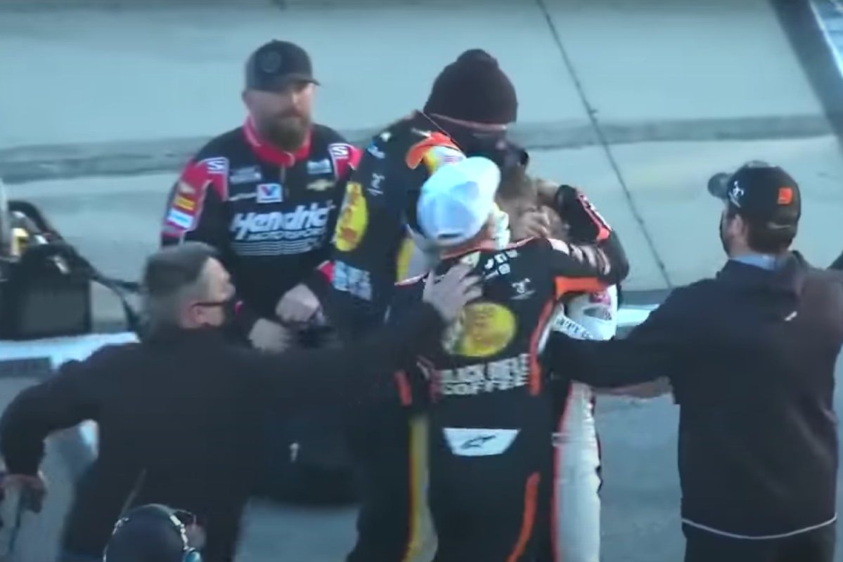 NASCAR Drivers Noah Gragson and Daniel Hemric Throw Punches in Post ...